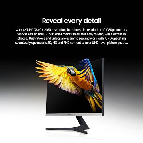 SAMSUNG 28-Inch ViewFinity UR55 Series 4K UHD IPS Computer Monitor ...