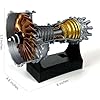 Amazon.com: TR900 Turbofan Engine Model Aircraft Engine Kit Turbojet ...