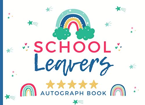 School Leavers Autograph Book: Primary / Elementary Graduation End Of ...