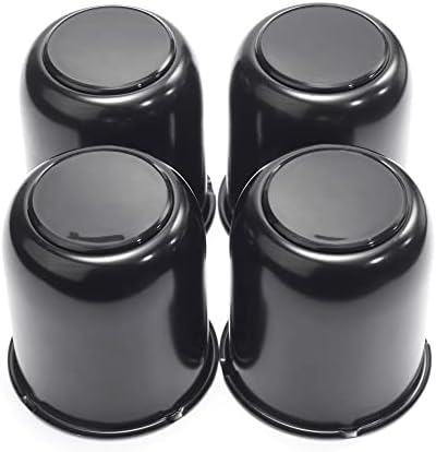 4pcs Push Through Wheel Center Caps, for 3.19inch Center Bore Bright ...