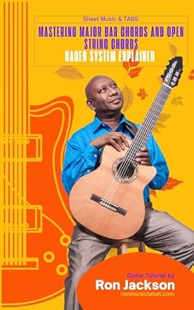 Amazon.com: Mastering Major Bar Chords and Open String Chords | CAGED System Explained | 6 ...