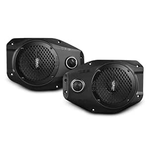 DS18 JL-SB6 Plug & Play Sound Bar Enclosure Upgrade with 6.5" Neodymium Mid-Range and Tweeter ...