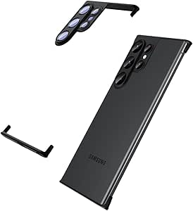 Amazon.com: teroxa for Samsung Galaxy S25 Ultra Case Camera Lens Protector, No Back No Frame ...