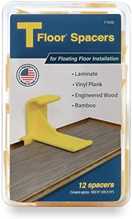 Tfloor Laminate Flooring Spacers : for Installing Laminate Wood, Vinyl ...