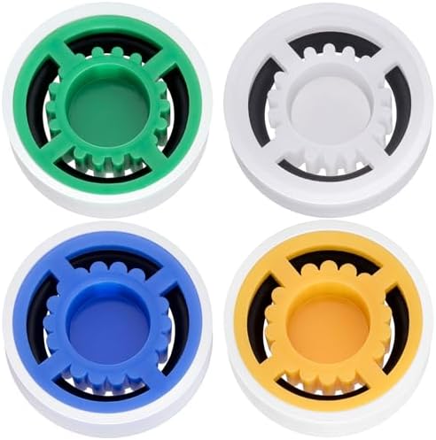 PAGOW 4 Pcs Shower Flow Restrictor, gpm 1.5/1.8/2.0/2.5 Shower Flow ...