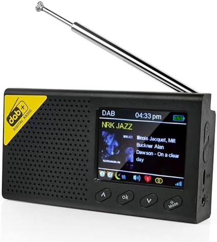 Sony XDR-S41D Portable DAB/DAB+ Wireless Radio with LCD Display - Black ...