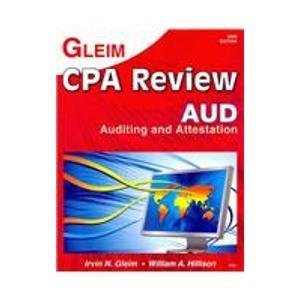 CPA Review 2009: Auditing: Gleim, Irvin N., Hillison, William A ...