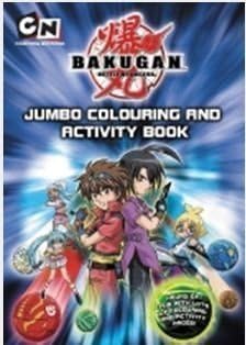 BAKUGAN: Jumbo Colouring and Activity Book : Amazon.co.uk: Outlet