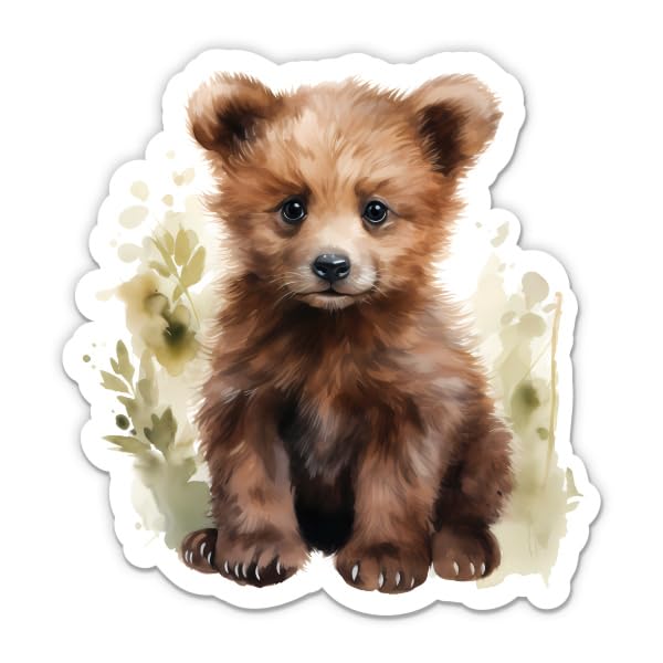 Amazon.com: Little Bear Sticker - 3" Laptop Sticker - Waterproof Vinyl ...