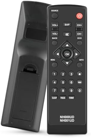 Amazon.com: NH000UD NH001UD Replace Remote Suit for Emerson Sylvania TV ...