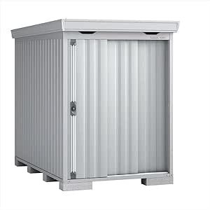 Amazon | 【受注生産品】イナバ物置 FS／フォルタ FS-1526S PS スタンダード 一般型・多雪型 『屋外用中型・大型物置』 PS（プラチナシルバー） | 物置・倉庫