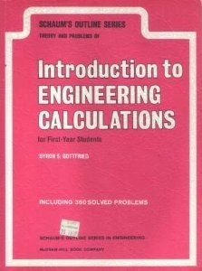 Amazon.com: Introduction to Engineering Calculations for First Year ...