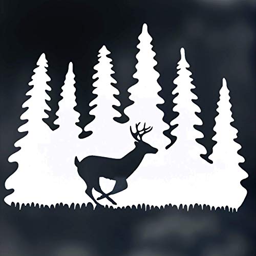 Amazon.com: Whitetail Deer Vinyl Decal Outdoors Sticker : Arts, Crafts ...