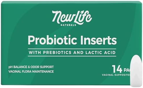 Amazon.com: NewLife Naturals Vaginal Probiotic Suppositories 2 Billion ...