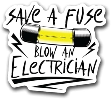 Amazon.com : Electrician Electric Decal Stickers - for Toolboxes ...