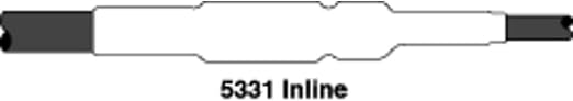 3M MOTOR LEAD INLINE SPLICE 5333, 5-8 KV, 1/0 AWG-250 KCMIL (FEEDER), 2 ...