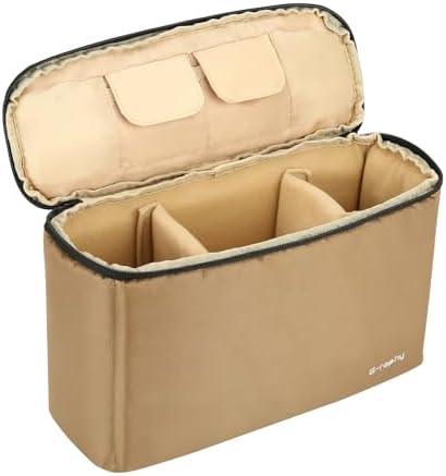 Amazon.com : BAIGIO Camera Insert Bag Camera Cube Foldable Camera Bag ...