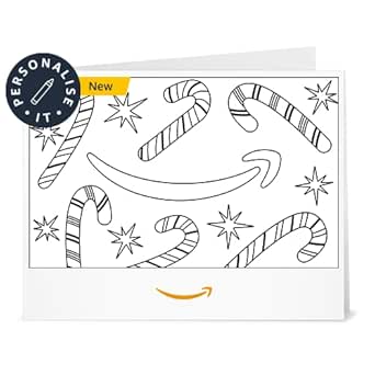 Amazon Gift Card - Print at Home - Candy Canes (Personalize It ...