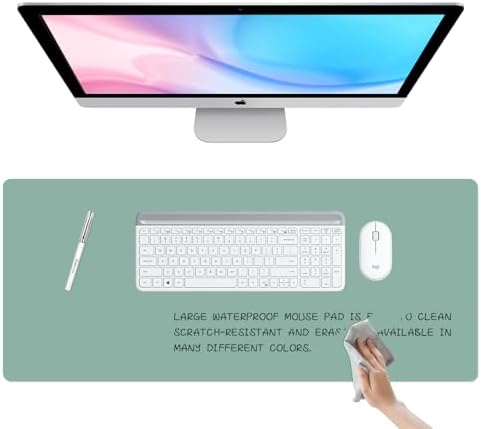 Dry Erase Desk Mat, Waterproof Desk Pad, Erasable Writing White Board ...