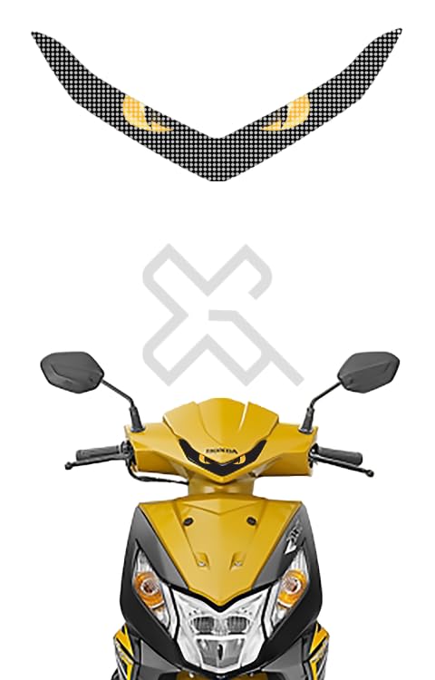 Grayfixx Eye Design Sticker & Decal for Dio Bs4 : Amazon.in: Car ...