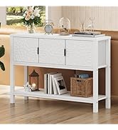 Amazon.com: FATORRI Console Table for Entryway, Long Sofa Table with 3 ...