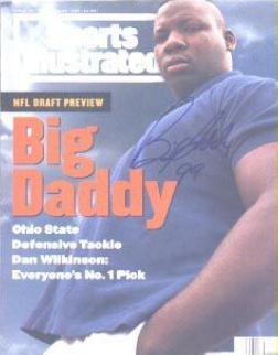 Dan Wilkinson Big Daddy autographed Sports Illustrated Magazine (Ohio ...