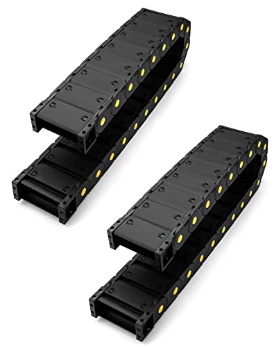 Snapklik.com : Plastic Nested Semi Open Cable Drag Chain, Flexible ...