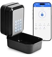 Amazon.com: Thlevel Smart Key Lock Box Electronic Bluetooth Lock Box ...