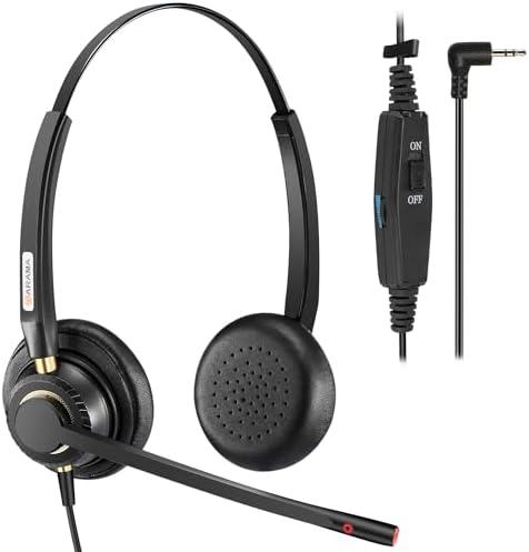Amazon.com: Panasonic KX-TCA400 Over The Head Headset : Electronics