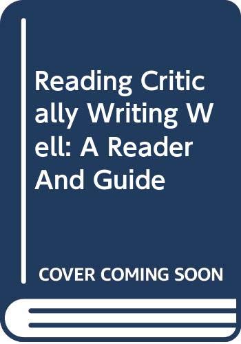 Amazon.com: Reading Critically Writing Well 7e & Everyday Writer 3e ...