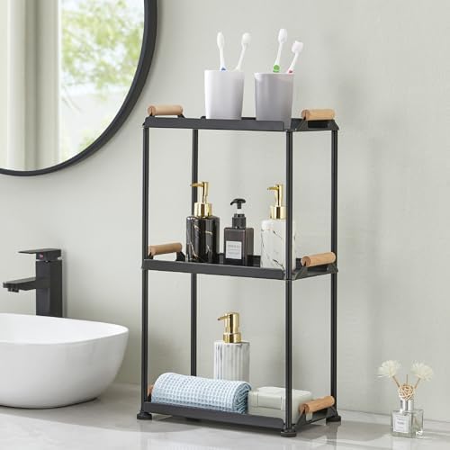 Amazon.com: FFK Bathroom Organizer Countertop,2 Tier Bathroom Counter ...