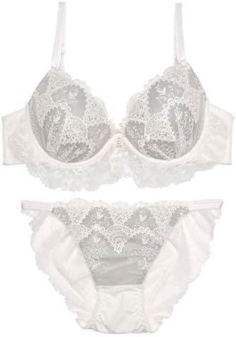 Amazon.co.jp: [dazzy] drw ブラジャー ショーツ セット 三上悠亜下着 ダマスク ツイストレース ブラジャー フルバック ショーツ 下着 セクシー ブラ セット ブラ ...