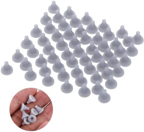 Amazon.com: 100pcs Shower Head Replacement Nozzles Kit - Silicone Spray ...