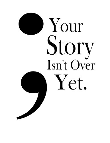 Your Story Isn't Over Yet: An Inspirational Notebook/Journal with 110 ...
