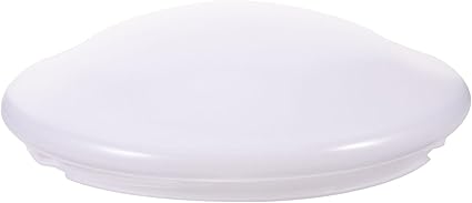 COHEALI Flush Mount Ceiling Light Cover Plastic Ceiling Fixture Shade ...