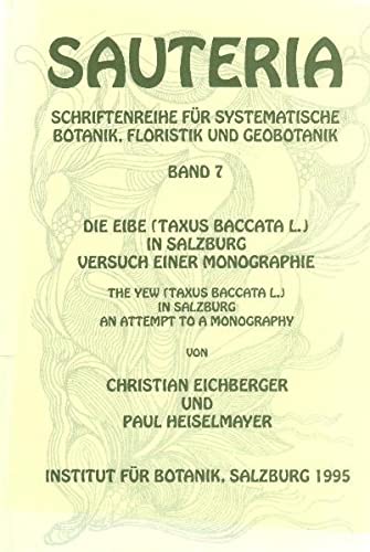 Amazon.com: Sauteria 7: Die Eibe (Taxus baccata L.) in Salzburg ...