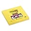 Post-it 654S6PAD 76 x 76 mm Super Sticky Note - Ultra Yellow : Amazon ...