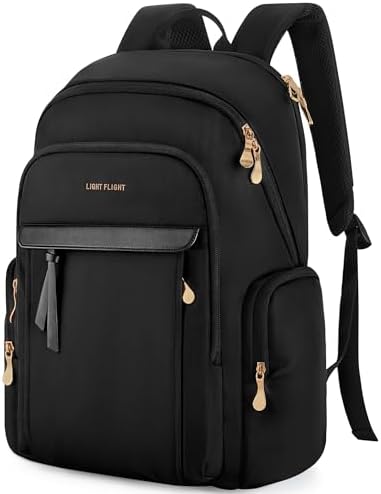 Amazon.com: LIGHT FLIGHT Travel Backpack for Women, 15.6 Inch Anti ...
