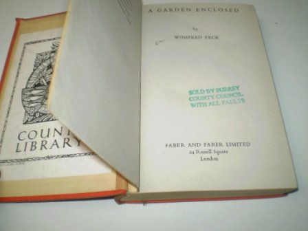 A Garden Enclosed: Winifred Peck: Amazon.com: Books