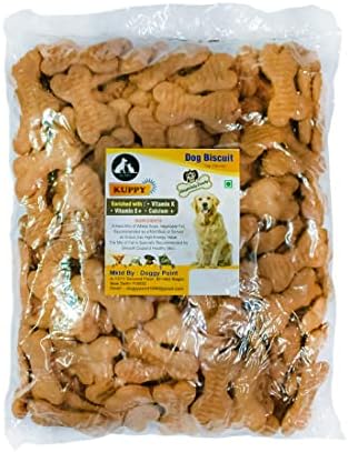 Buy KUPPY Dog Pet Food Calcium Treat Healthy Vegetarian Dog Biscuits 1 ...
