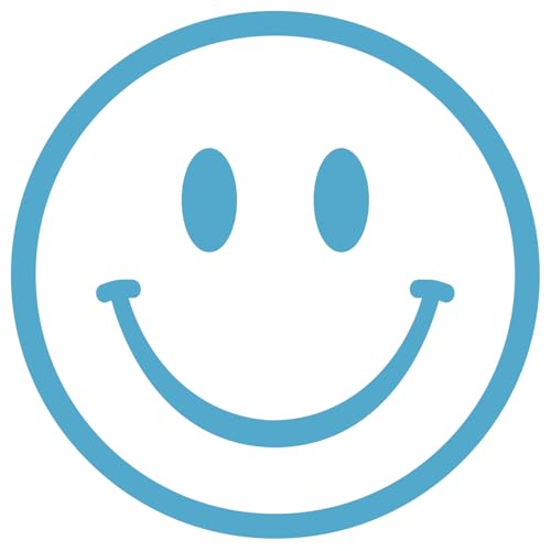 Smiley Face Vinyl Decal Stickers, Emoji Smiley Face Waterproof Vinyl ...