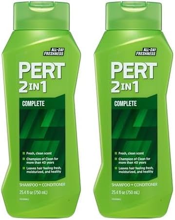 Amazon.com: Pert Plus 2 in 1 Classic Clean Shampoo & Conditioner, 25.4 ...