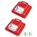 Amazon.com: QWORK Fire Alarm, 2 Pack 12 / 24V DC Wired Sound and Light ...