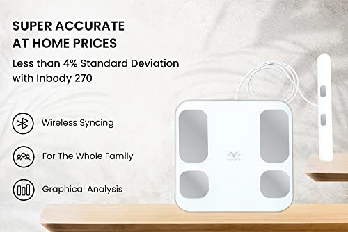 Actofit Body Fat Analyser Smart Scale Pro | Segmental Analysis | Highly ...