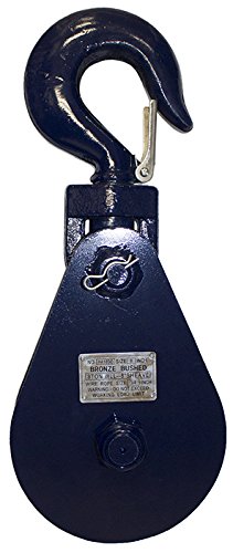 B/A Products 6I-8T8 8T/8" Snatch Block with Latch, 4.25 Height, 8 Width ...