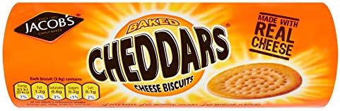 Amazon.com: Jacob's Baked Cheese Cheddars - 150g - Pack of 3 : Grocery ...