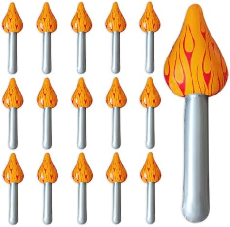 Amazon.com: 15-Pack Inflatable Torch Fun Torch Inflates - Perfect ...