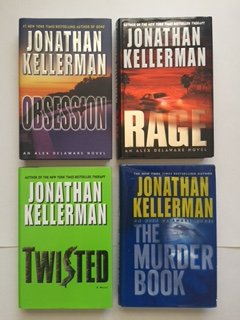 Jonathan Kellerman (Set of 4) Obsession; Rage; The Murder Book; Twisted: Jonathan Kellerman ...