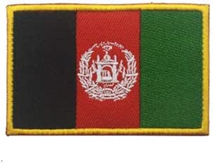Amazon.com: Afghan Afghanistan Flag Military Patch Fabric Embroidered ...