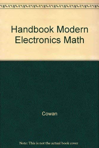 Buy Handbook Modern Electronics Math Book Online at Low Prices in India ...